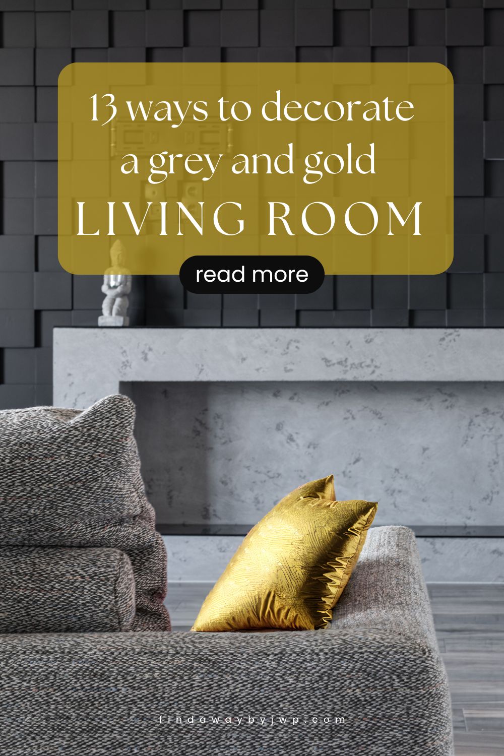 13 ways to decorate a grey and gold living room - living room ...